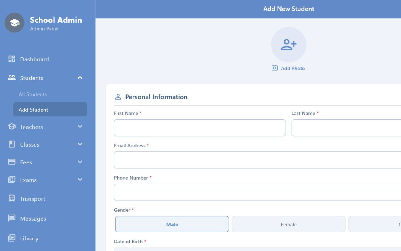 School Management System | Software Development Case Study